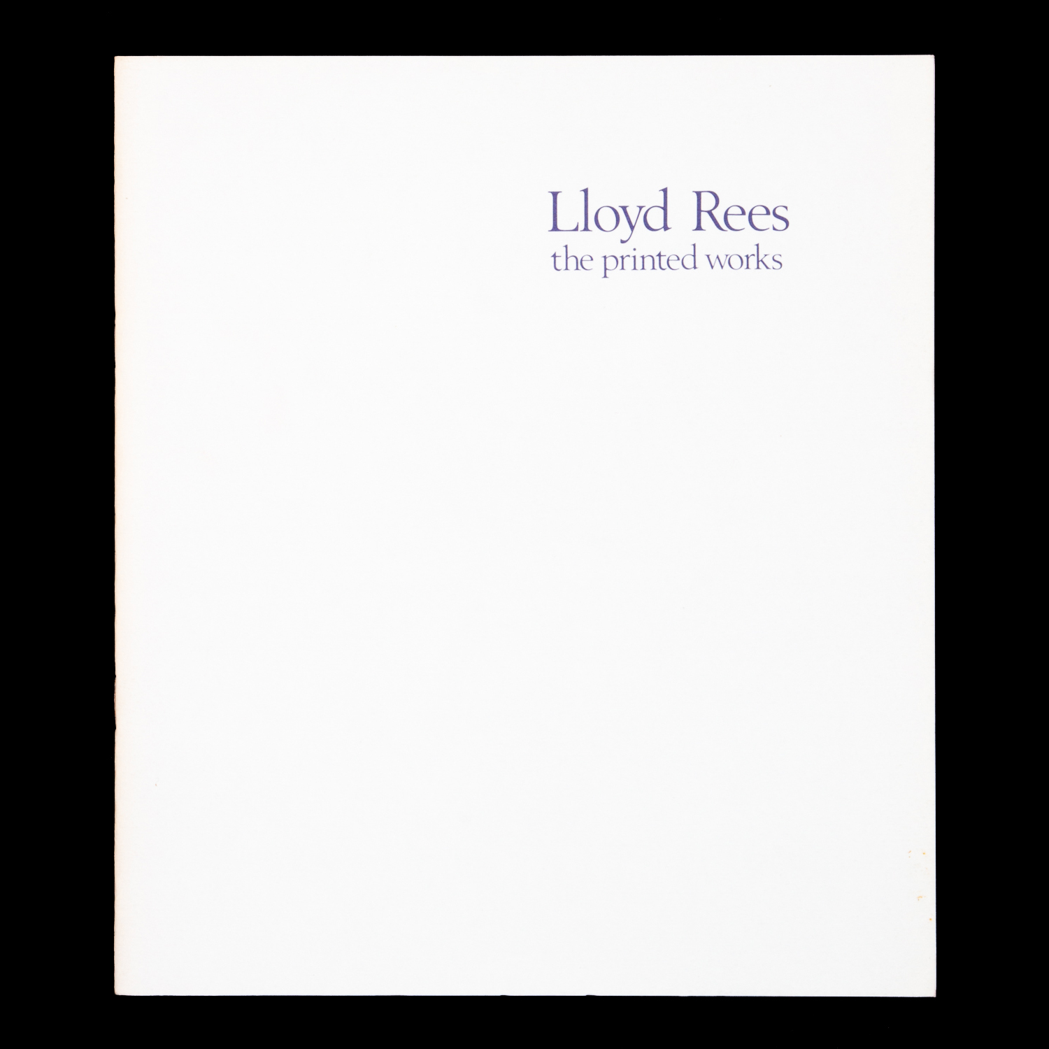 Lloyd Rees, the printed works - Douglas Stewart Fine Books