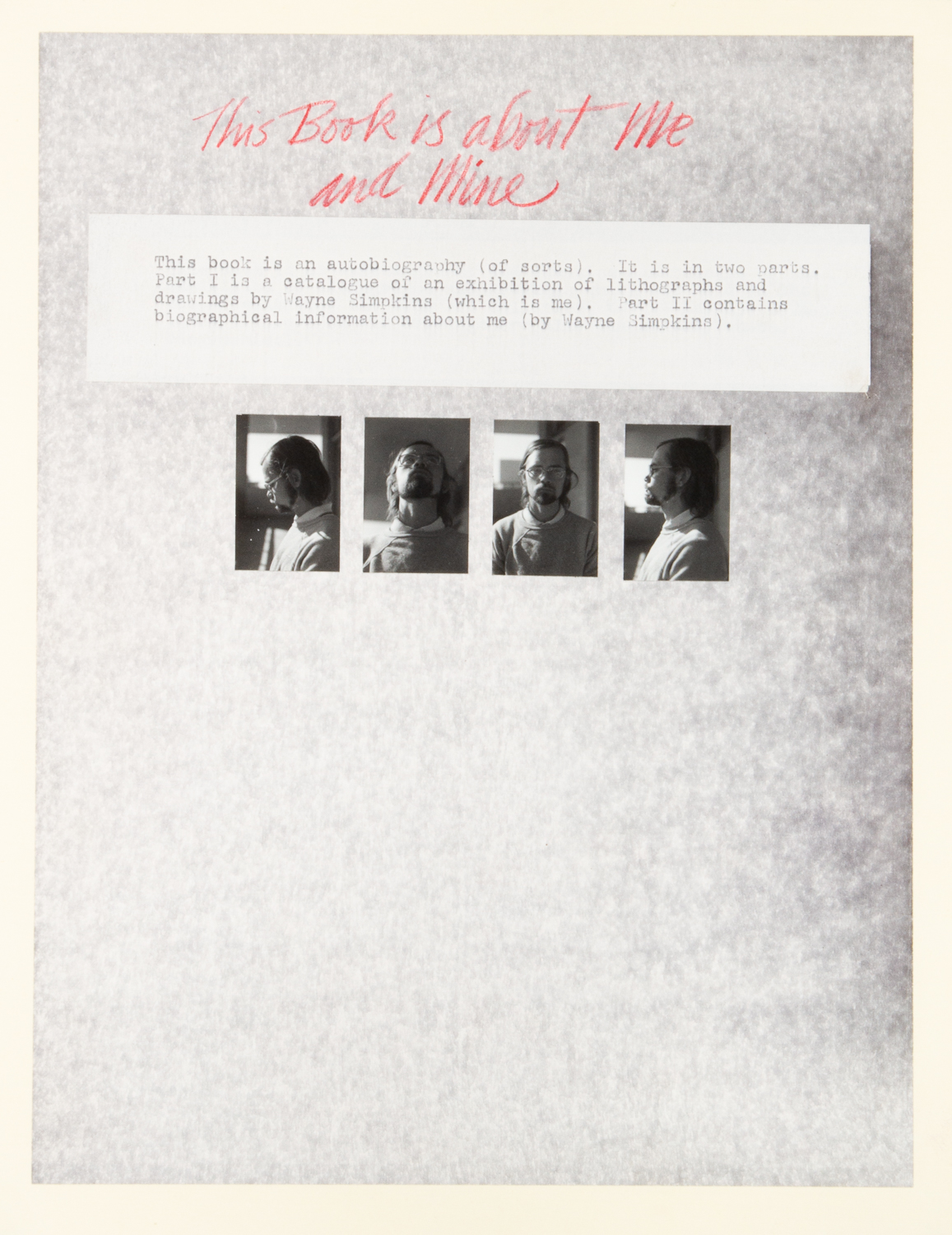 Exhibition artist : Wayne Simpkins. True love will find a way - Douglas ...