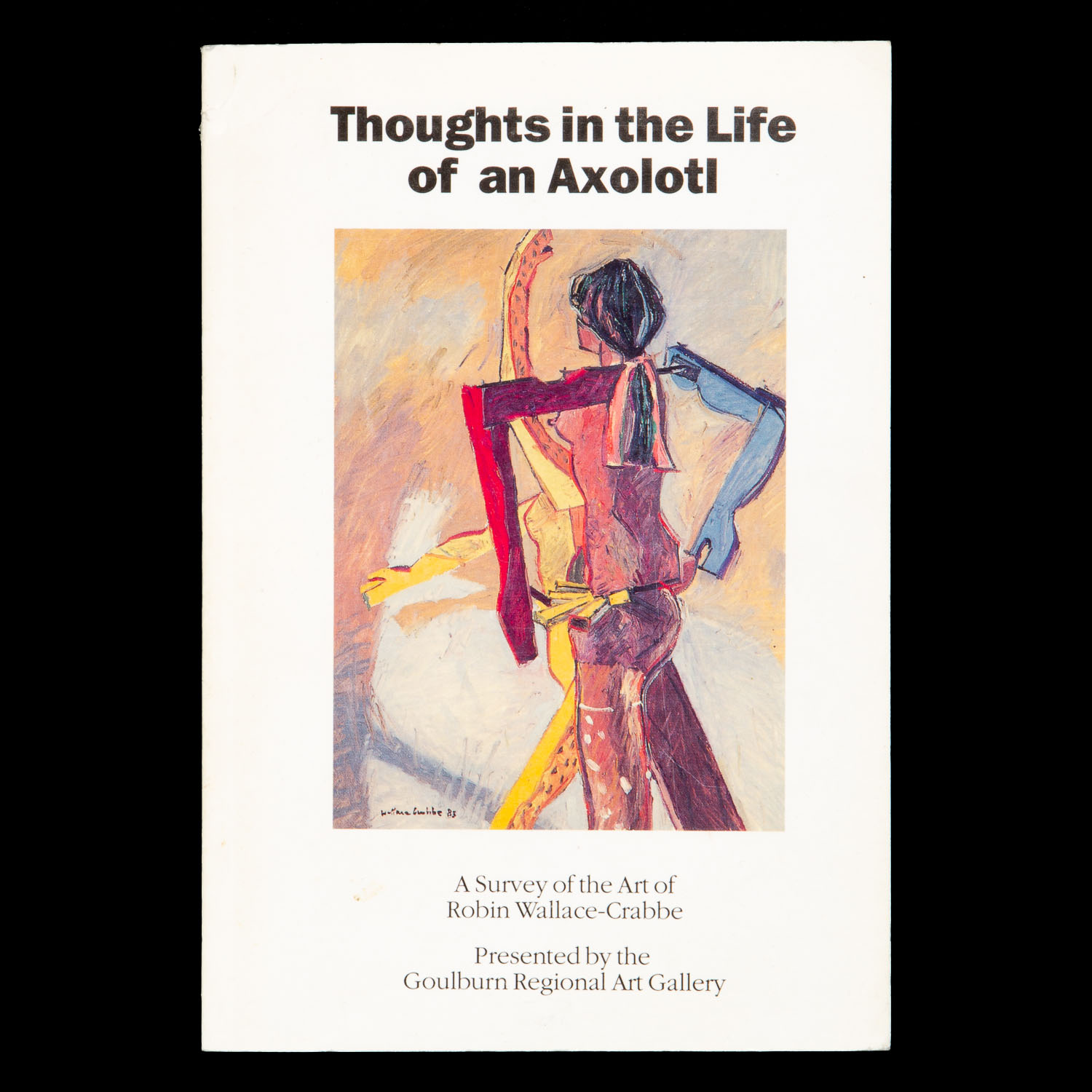 Thoughts in the life of an axolotl : a survey of the art of Robin ...