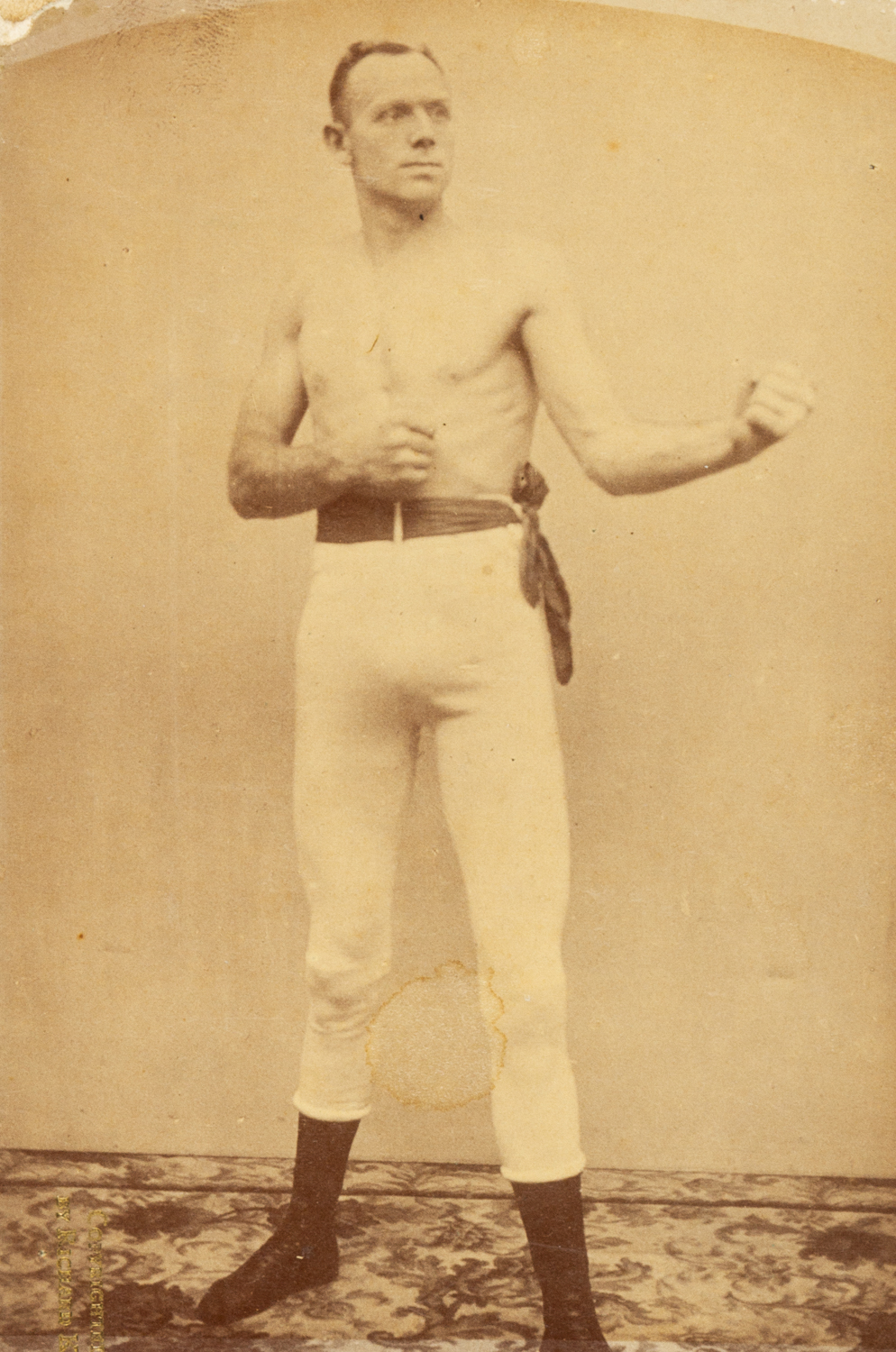 Photographic portrait of champion Anglo-New Zealand-Australian-American ...