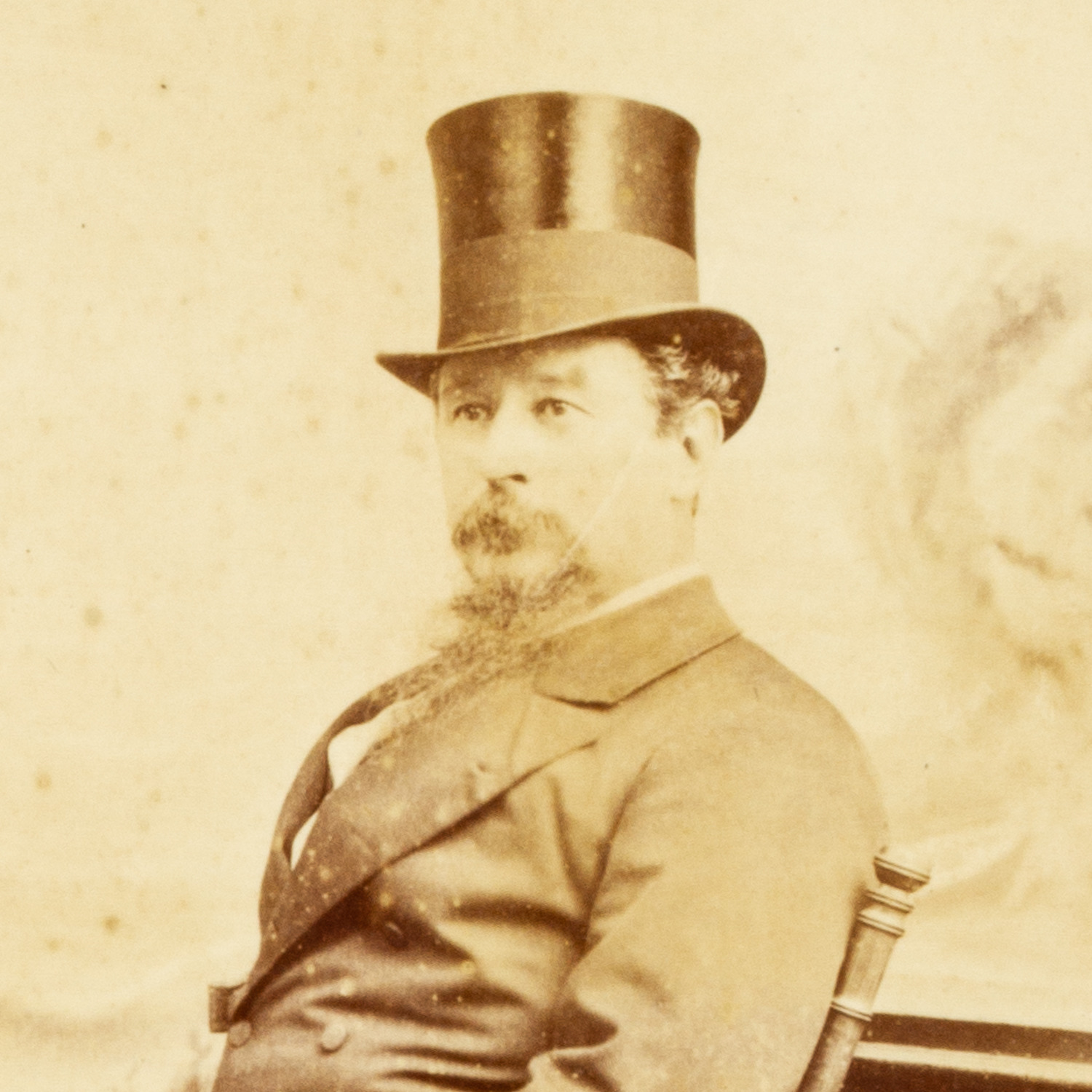 Self-portrait of William Bardwell, pioneer photographer of the ...