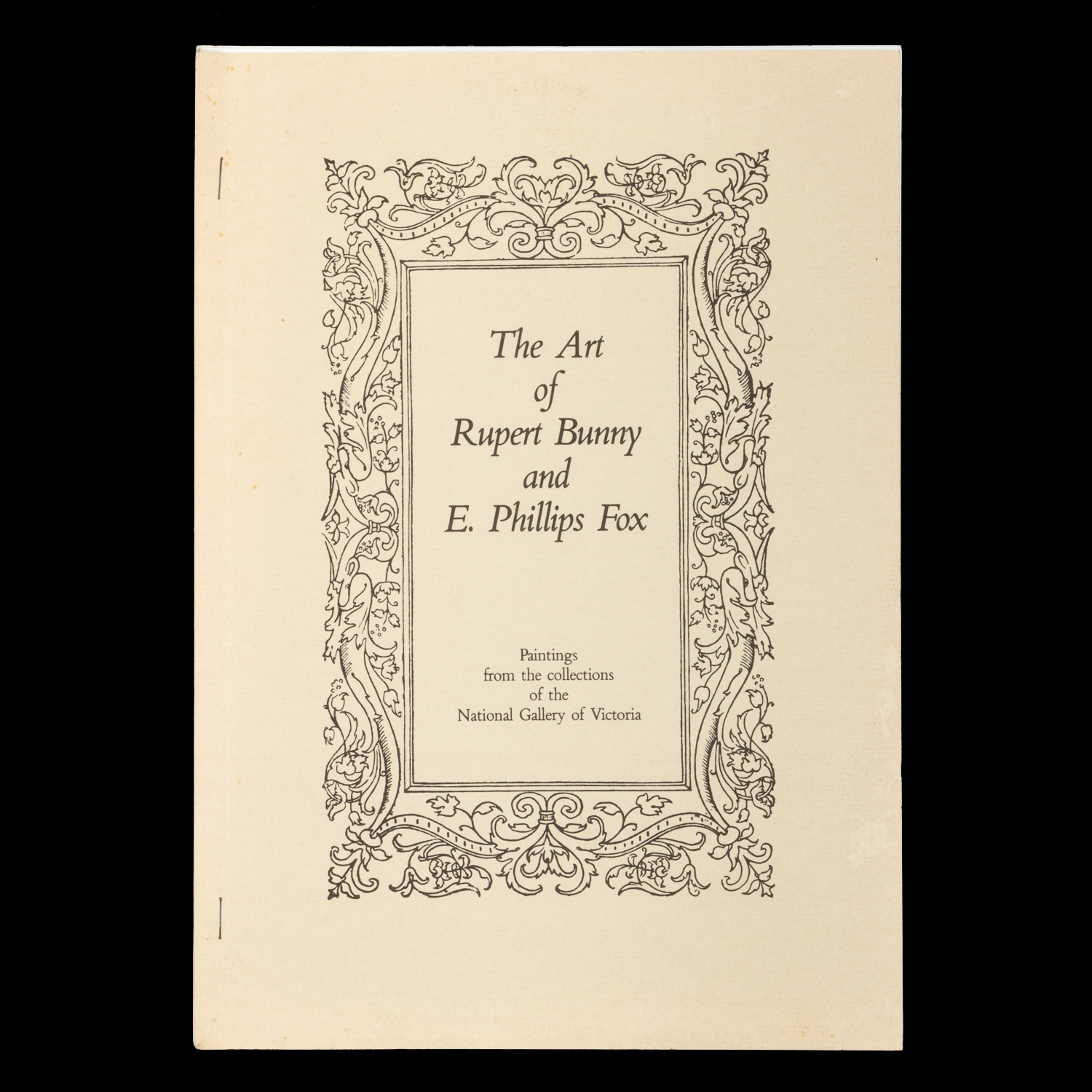 The art of Rupert Bunny and E. Phillips Fox - Douglas Stewart Fine Books