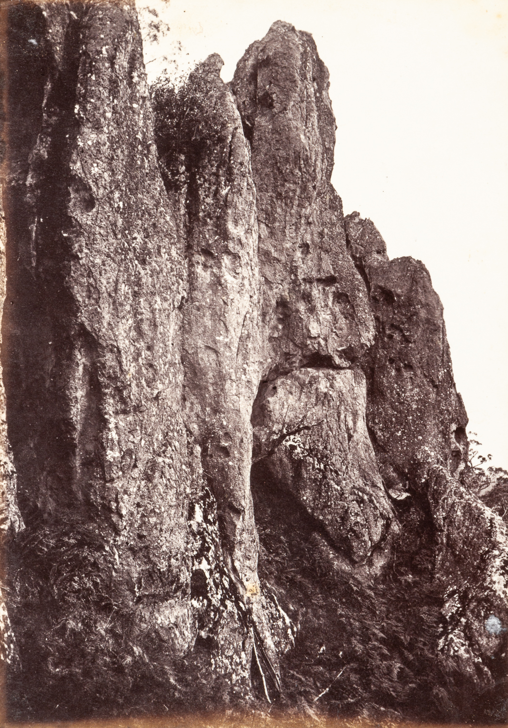 Hanging Rock, Mount Macedon, Victoria, circa 1876. - Douglas Stewart ...