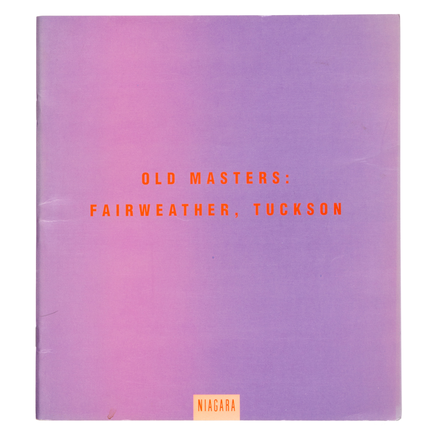 Old masters : Fairweather, Tuckson. March 8 - April 2, 1994. - Douglas ...
