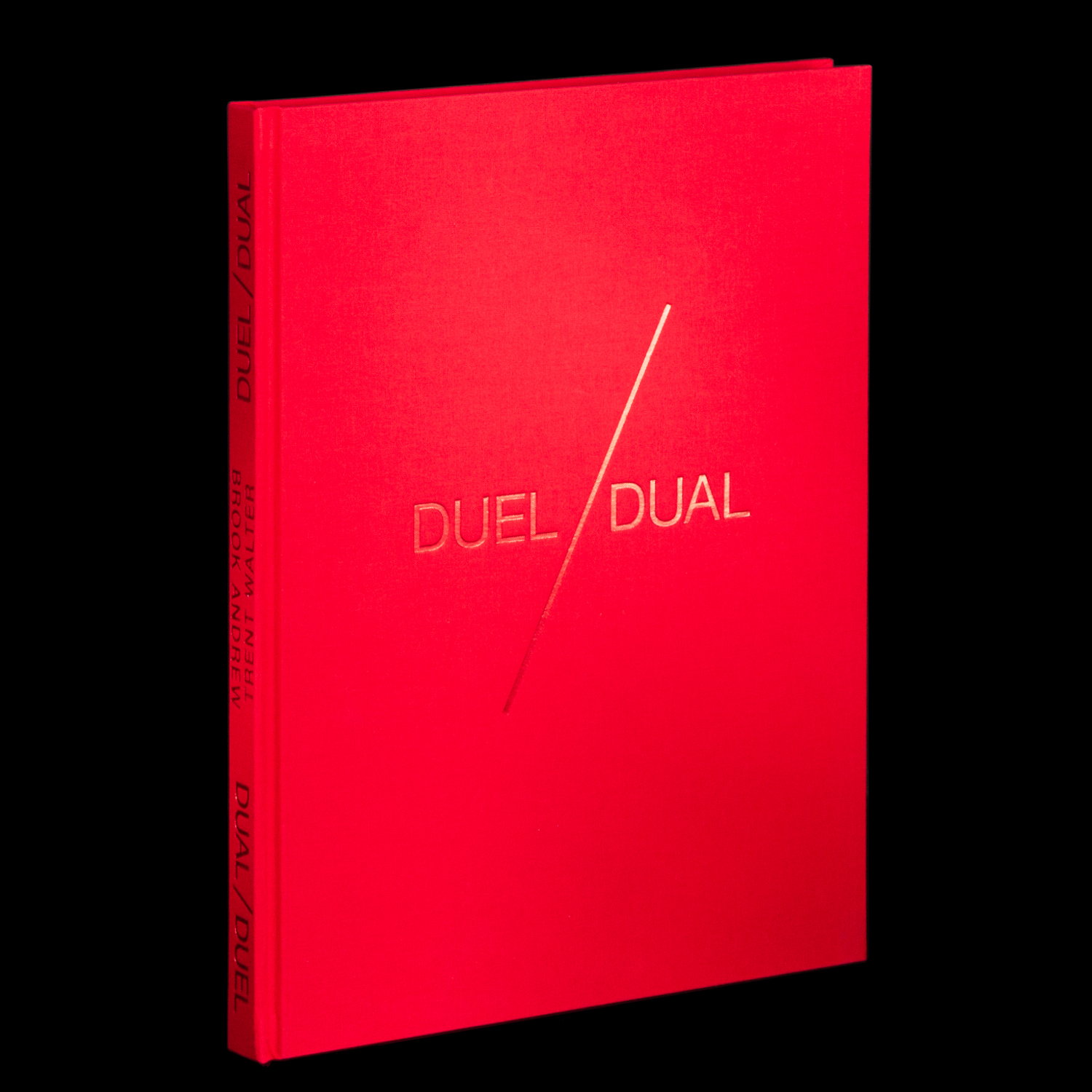 Dual/Duel (red binding) - Douglas Stewart Fine Books