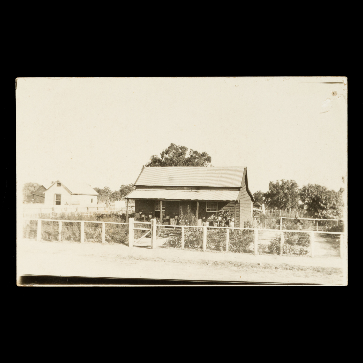 [CUMMERAGUNJA RESERVE] "One of the many houses of the Barmah settlement ...