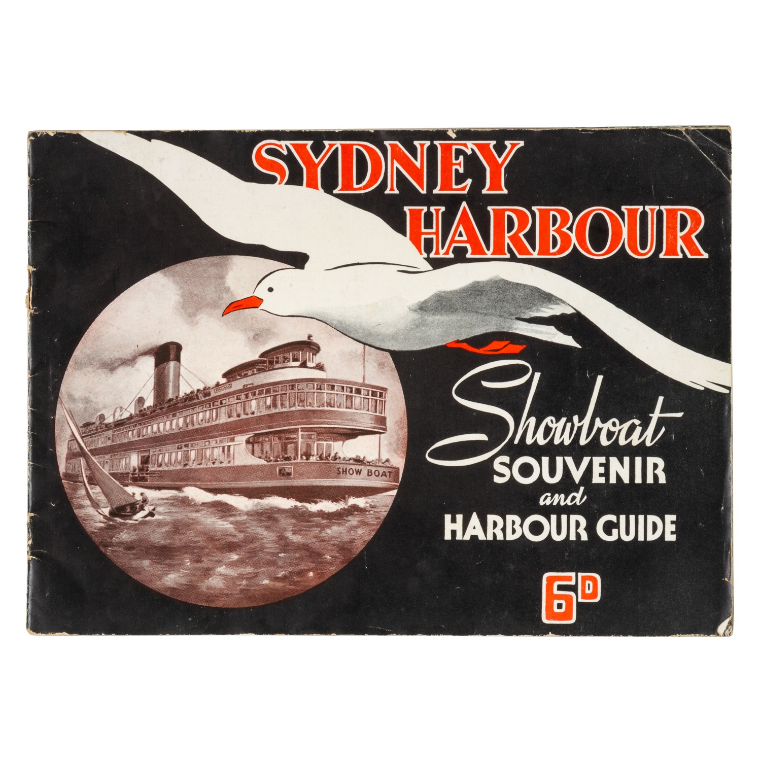 Sydney Harbour Showboat souvenir and harbour guide. - Douglas Stewart ...